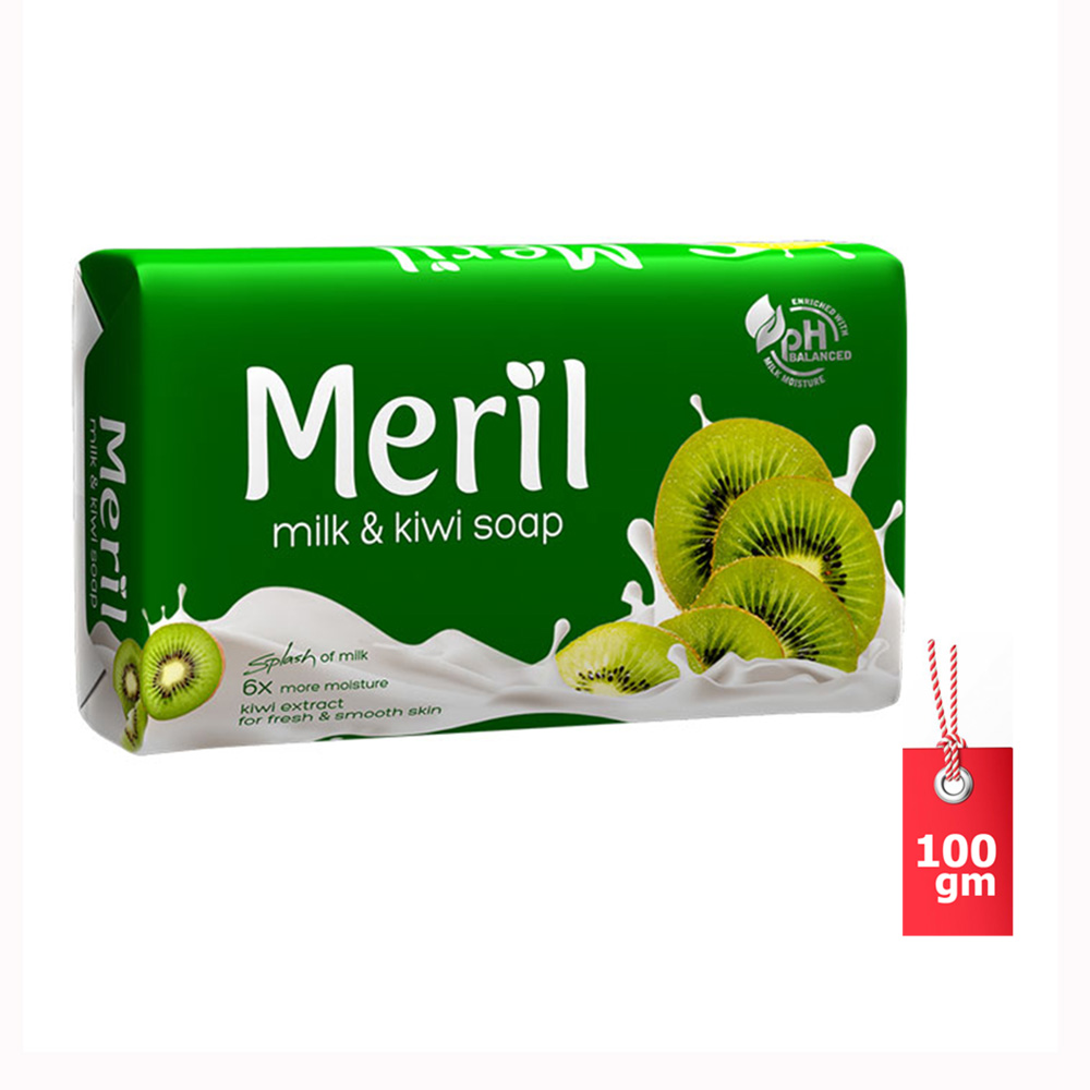 Okaypia | Meril Milk & Kiwi Soap 100gm